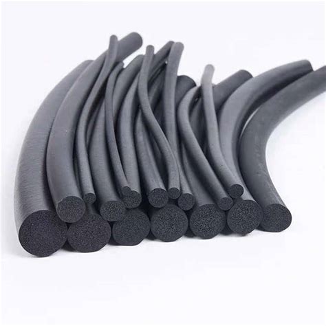 Extruded Rubber Seal Customized Sponge Cord Foam Sealing Tube