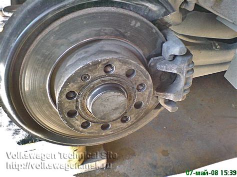 Замена задней ступицы VW Golf 5 Jetta, Touran Не только ВАЗ нужно ругать.