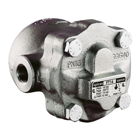 Spirax Sarco Ft14 10 Installation And Maintenance Instructions Manual