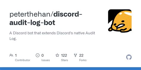 Github Peterthehan Discord Audit Log A Discord That Extends Discord S Native Audit Log