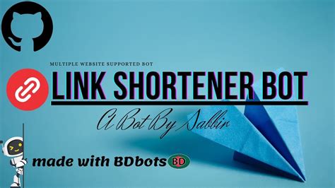 Github Isabbirlink Shortener Telegram Bot And Earn Money Link