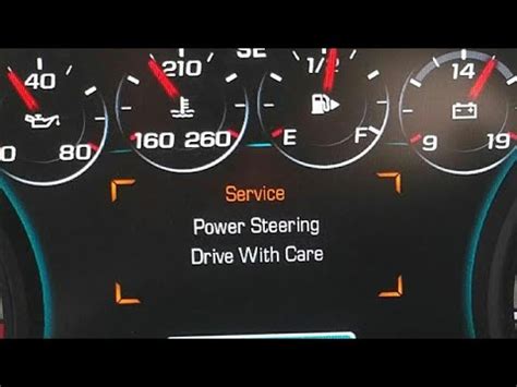 Power Steering Warning Light On Dashboard - What Does it Mean? - YouTube