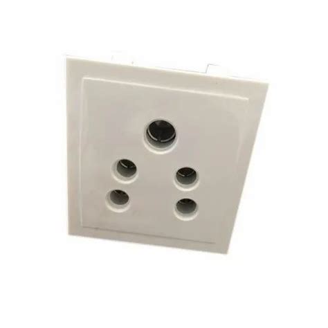 Three Pin Modular Socket Power 100w At ₹ 22piece In Nashik Id 20740486348