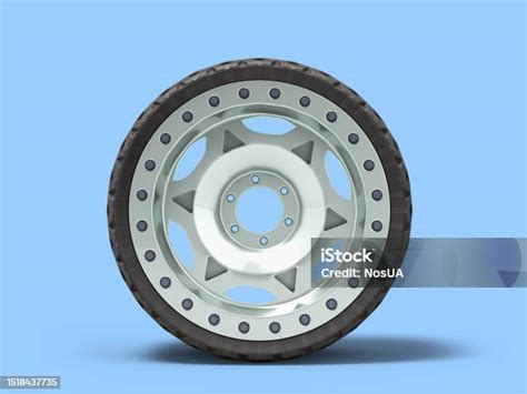 강철 자동차 림에 튜브리스 타이어 정면보기 3d 렌더링 파란색에 0명에 대한 스톡 사진 및 기타 이미지 0명 3차원 형태 건강관리와 의술 Istock