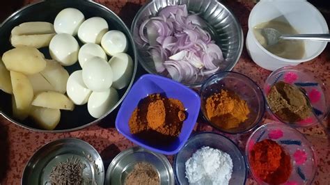 Egg Aloo Curry Recipedeepnayan Lifestyle Youtube