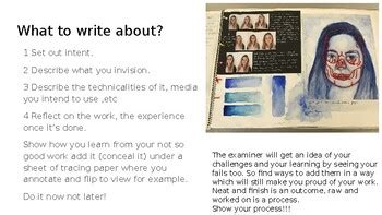 Annotations A Level Art By Jazminhoney S Shop TPT