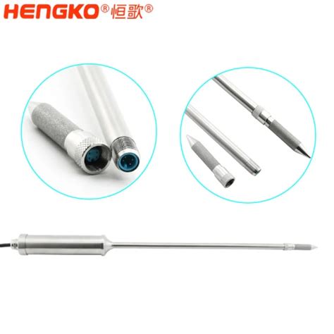 Ht 301 Stainless Steel I2c Temperature And Humidity Probe Sensor For Smart Building Applications