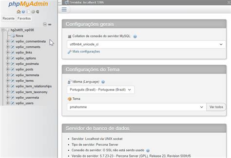como exportar um banco de dados através do phpmyadmin ajuda hostgator