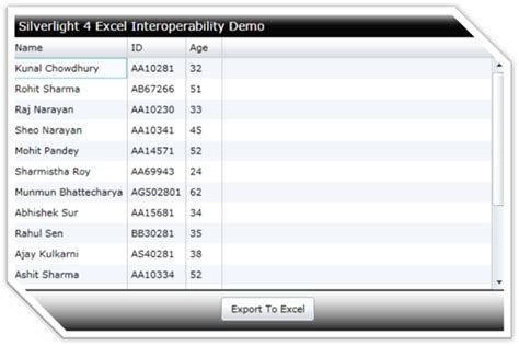 silverlight 4 interoperability with excel using the com object