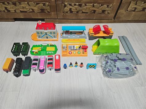 띠띠뽀 기차놀이 전동세트 당근 중고거래