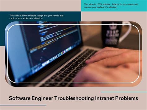 Software Engineer Troubleshooting Intranet Problems Ppt PowerPoint Presentation Pictures