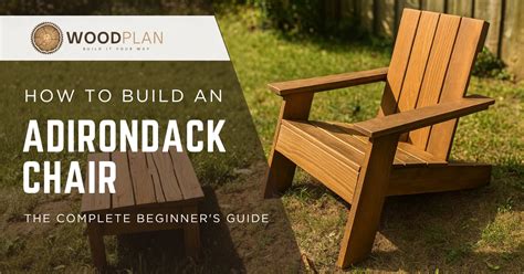 How To Build An Adhow To Build An Adirondack Chair Beginner Diy