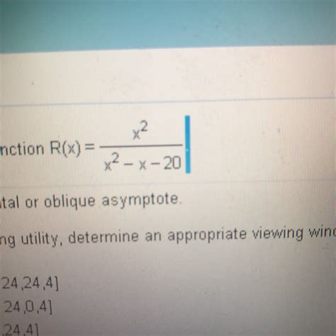Solved Analyze The Graph Of The Function Chegg Com