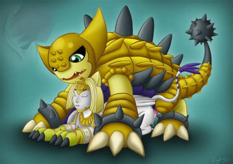 Rule 34 Ankylomon Digimon Digimon Species Digimon Adventure 02