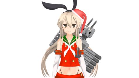 Mmd Shimakaze Christmas Modification Kit By Yoshxxmmd On Deviantart