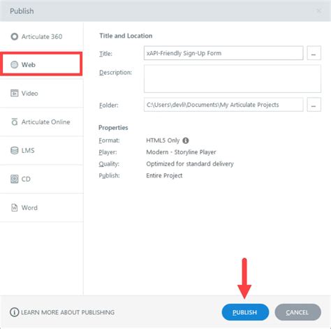 How To Send An Xapi Statement From A Storyline Course Devlin Peck