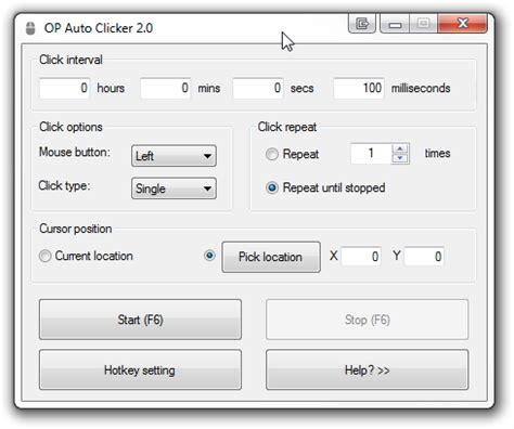 Op Auto Clicker