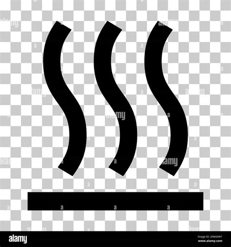 Hot Surface Icon Safety Graphic Information Symbol Risk Notice