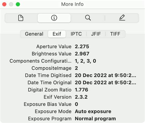 File Date Created Photo Video Metadata Mybyways