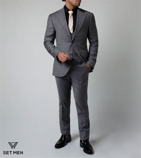 کت و شلوار جلیقه دار پوشاک مردانه ست من