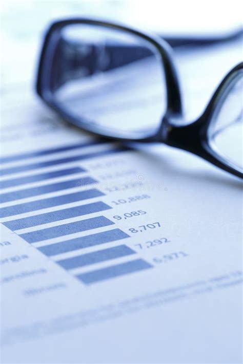 Financial Data Analyzing Stock Image Image Of Education 52462793