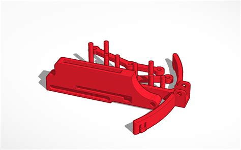 3d Design Repeating Crossbow Tinkercad