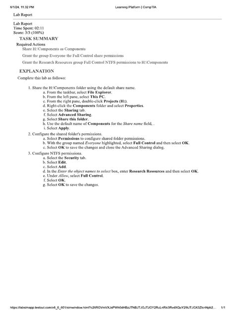 Configure Ntfs And Share Permissions Pdf