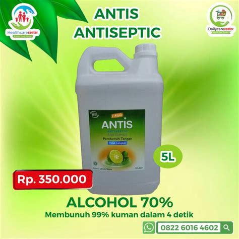 Jual Antis Antiseptic 5 Liter Shopee Indonesia