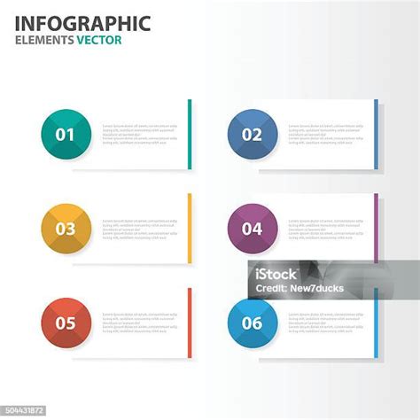 색상화 인포그래픽 요소 프레젠테이션 견본을 평편 디자인식 설정 0명에 대한 스톡 벡터 아트 및 기타 이미지 0명 2차 도형