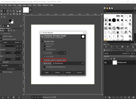 How To Make Shapes In Gimp