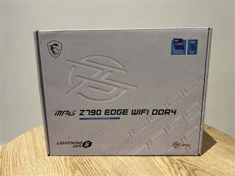 MSI MPG Z790 EDGE WiFi DDR4 LGA 1700 ATX Intel Motherboard 250 00