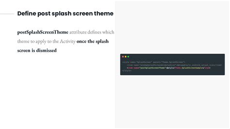 Implementing A Splash Screen In Android Full Guide Speaker Deck