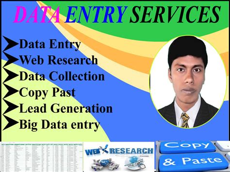 data entry copy paste web research and data collection upwork