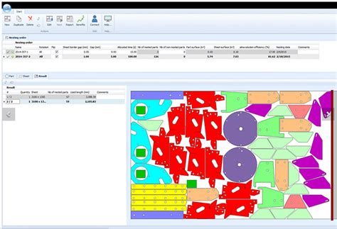 Test Almacams Nesting Online Sheetmetal Me