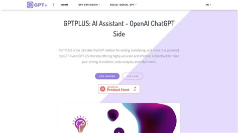 GPTPLUS Alternatives And Similar Extensions Add Ons AlternativeTo