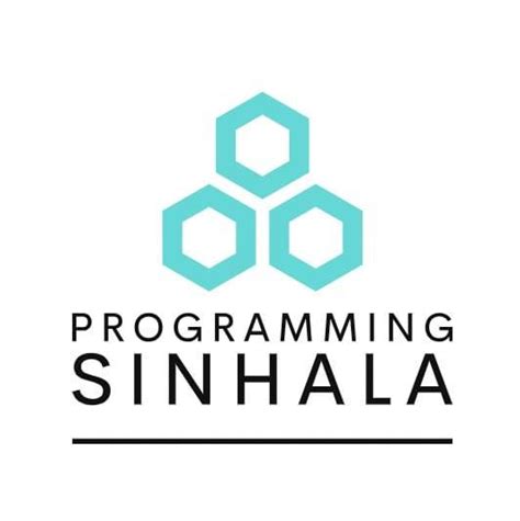 Programming Sinhala සිංහලෙන් Programming Colombo