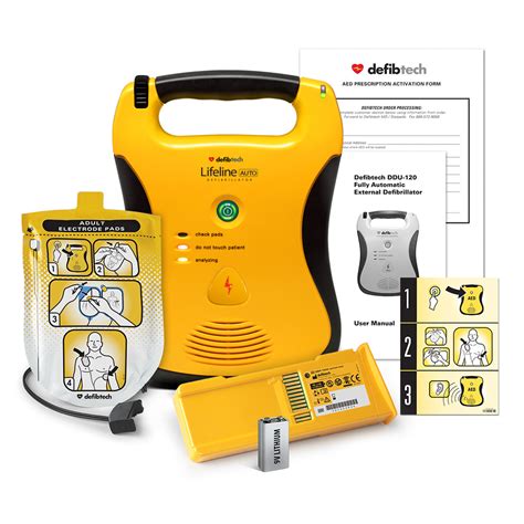 Defibtech Lifeline Auto Aed Advanced Biphasic Shock Technology