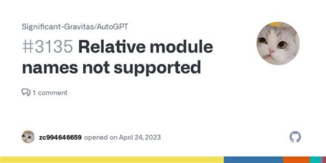 Relative Module Names Not Supported · Issue 3135 · Significant