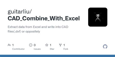 Github Guitarliucadcombinewithexcel Extract Data From Excel And