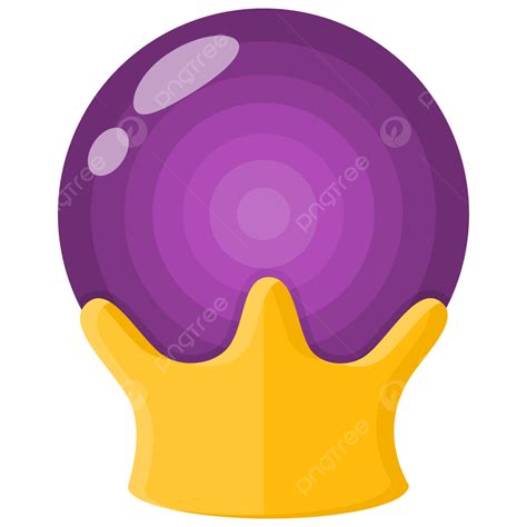 Magic Ball Sorcerer Tool Vector Magic Ball Vector Png And Vector