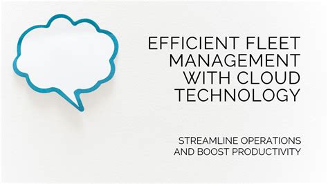 ☁️ How Cloud Based Fleet Management Enhances Operational Efficiency 🚛📊