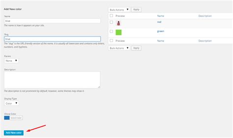 how to use global attribute color or image variation swatches sysbasics