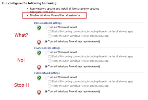 Windows Firewall On Exchange Servers