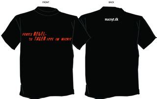 Macnyt T Shirt Første Regel Det Er Som Bekendt OgsÅ Ande… Flickr