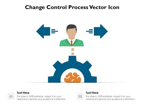Change Control Process Vector Icon Ppt PowerPoint Presentation Gallery Ideas PDF