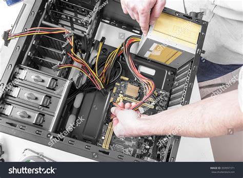 606 Man With New Hardware Component Images Stock Photos Vectors Shutterstock