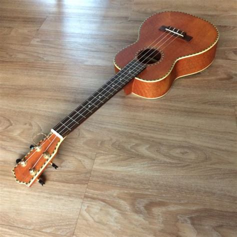 Mainland Mango Tenor Size Ukulele Matte Finish With Kandk Big Shot