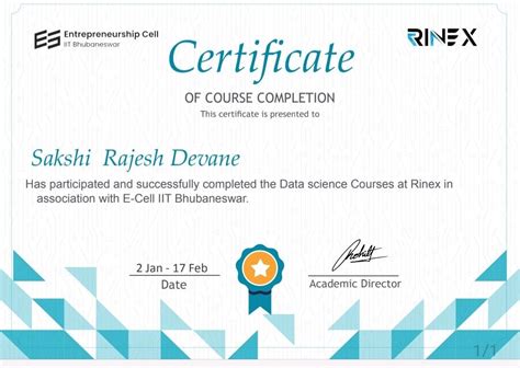 Sakshi Devane On Linkedin I Am Glad To Share That I Have Successfully Completed The Data Science
