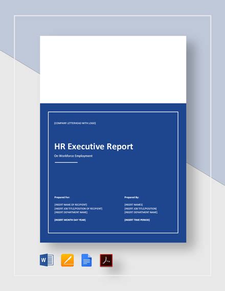 35 HR Report Word Templates Free Downloads Template Net