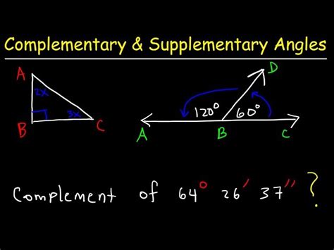 Complementary Angles On A Clock